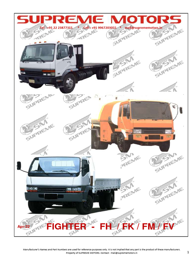 Supreme Motors - Fuso | PDF | Manual Transmission | Piston