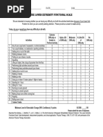 OrthoToolKit Lower Extremity Functional Scale Score Report | PDF ...