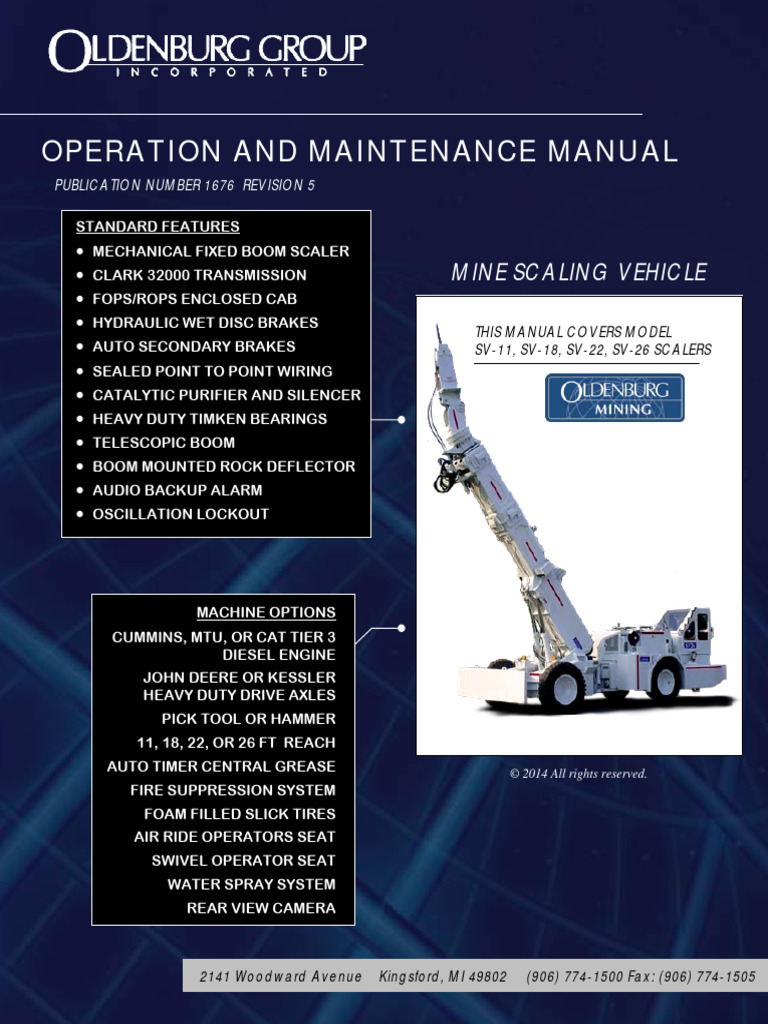 Scaler Op and Maint Manual with Training | PDF