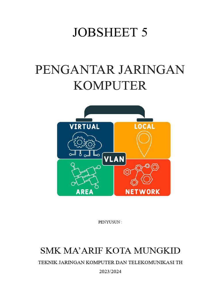 Jobsheet 5 (Minggu Ke 6-7) - Vlan | PDF