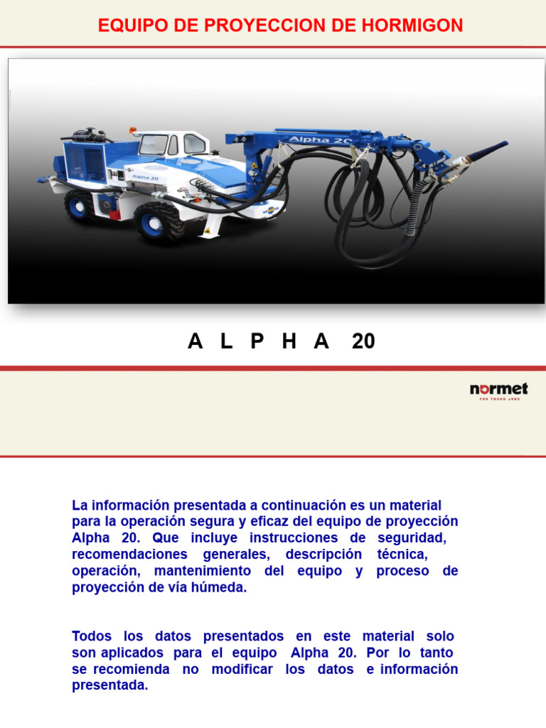 Capacitacion Alpha 20 | PDF