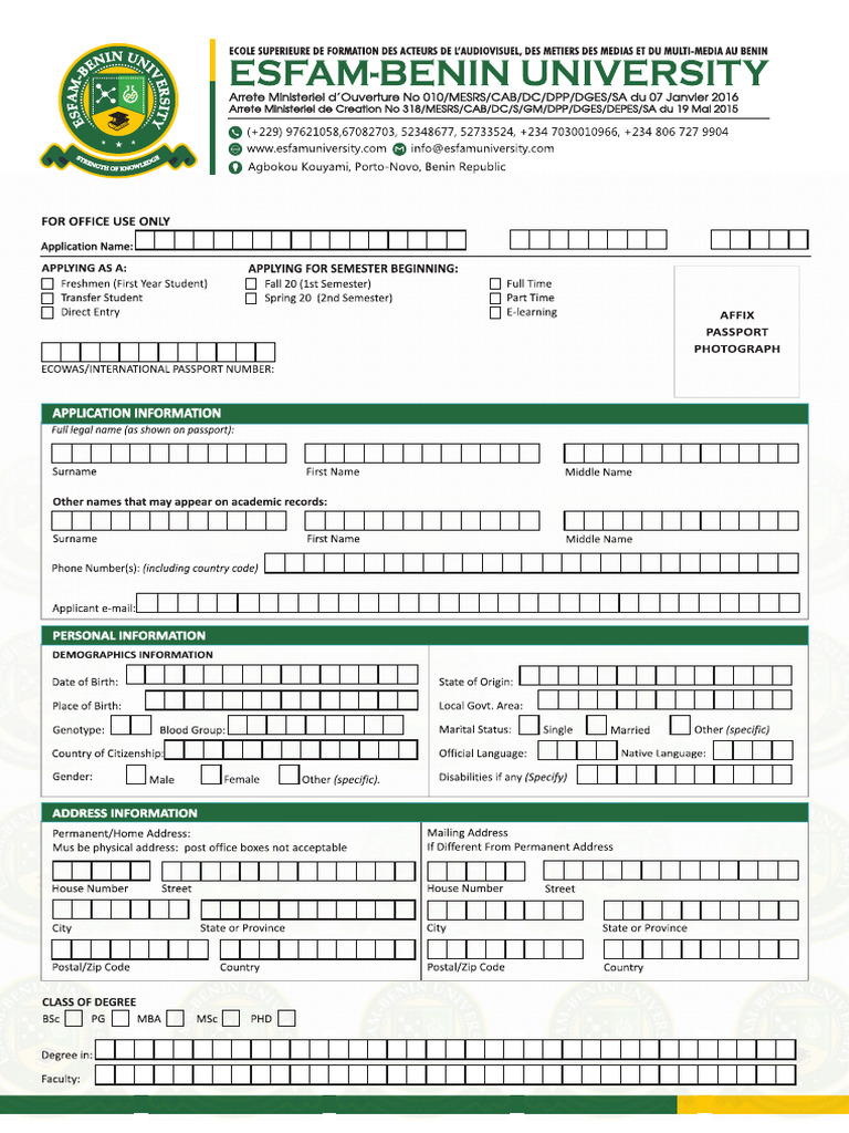 School Form | PDF