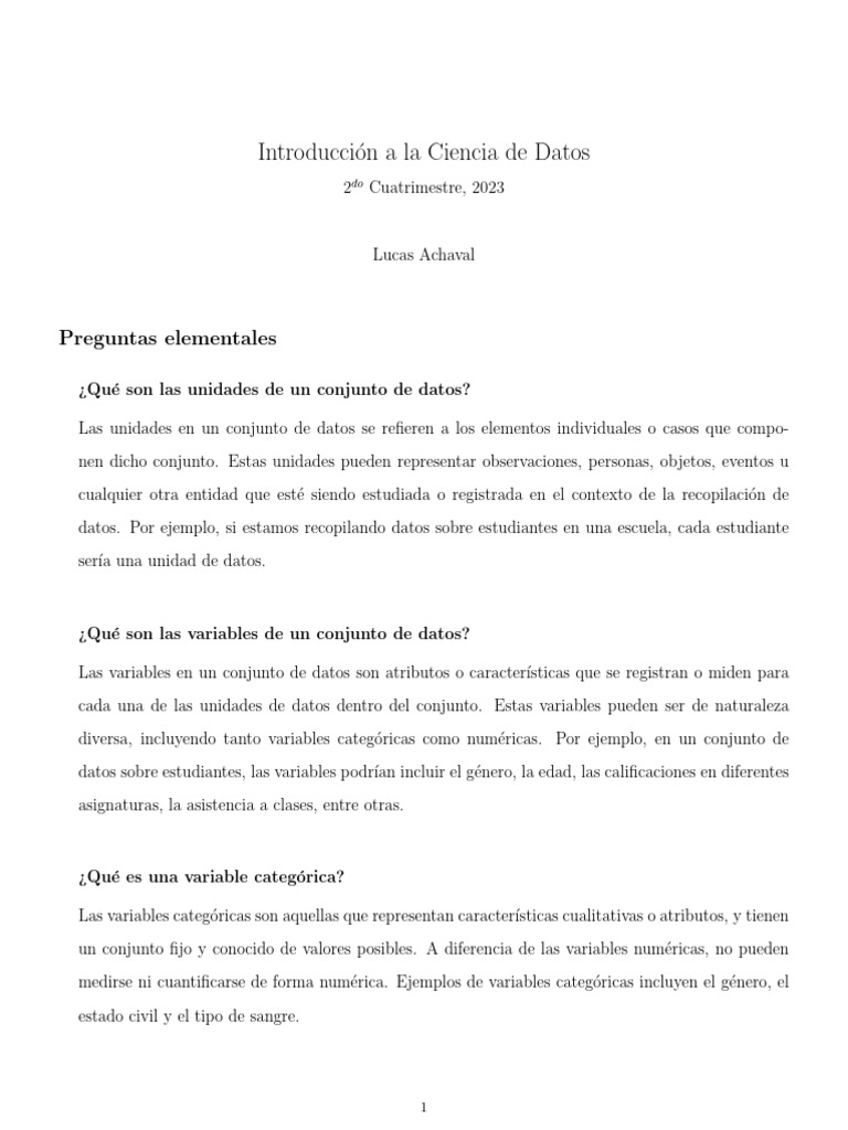 Introducción A La Ciencia de Datos | PDF | Cuantil