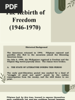 Post Colonial Period of The Philippines | PDF | Philippines | Colonialism