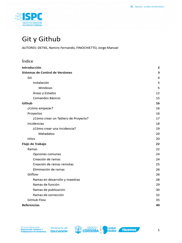 Git y Github - Documento Teórico Con Material de Repaso | PDF | Control de versiones | Software