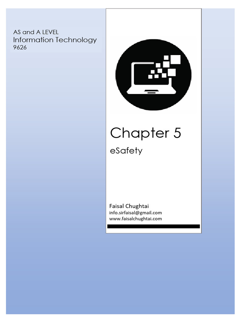 Chapter 5-Esecurity | PDF | Malware | Computer Virus