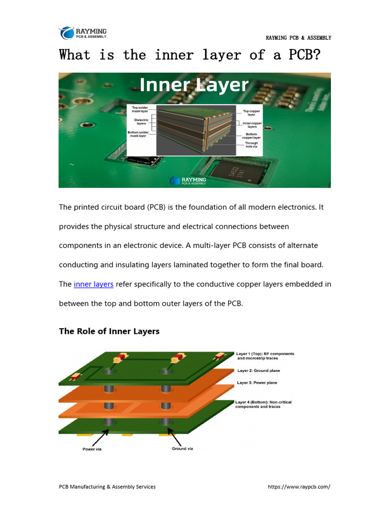 What Is The Inner Layer of A PCB | PDF | Printed Circuit Board ...