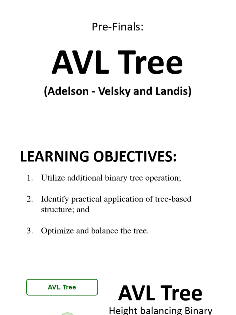Data Structures And Algorithms Avl Tree And Max Heap Pdf Theoretical Computer Science