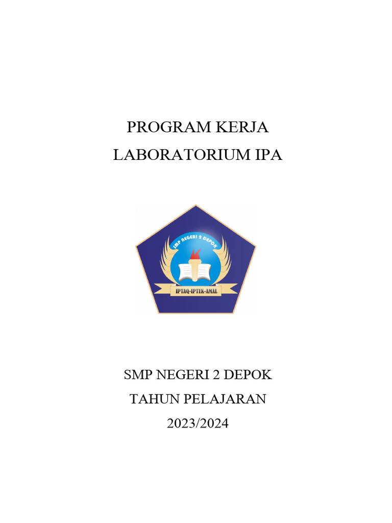 PROGRAM - KERJA - Lab - IPA 2223 | PDF