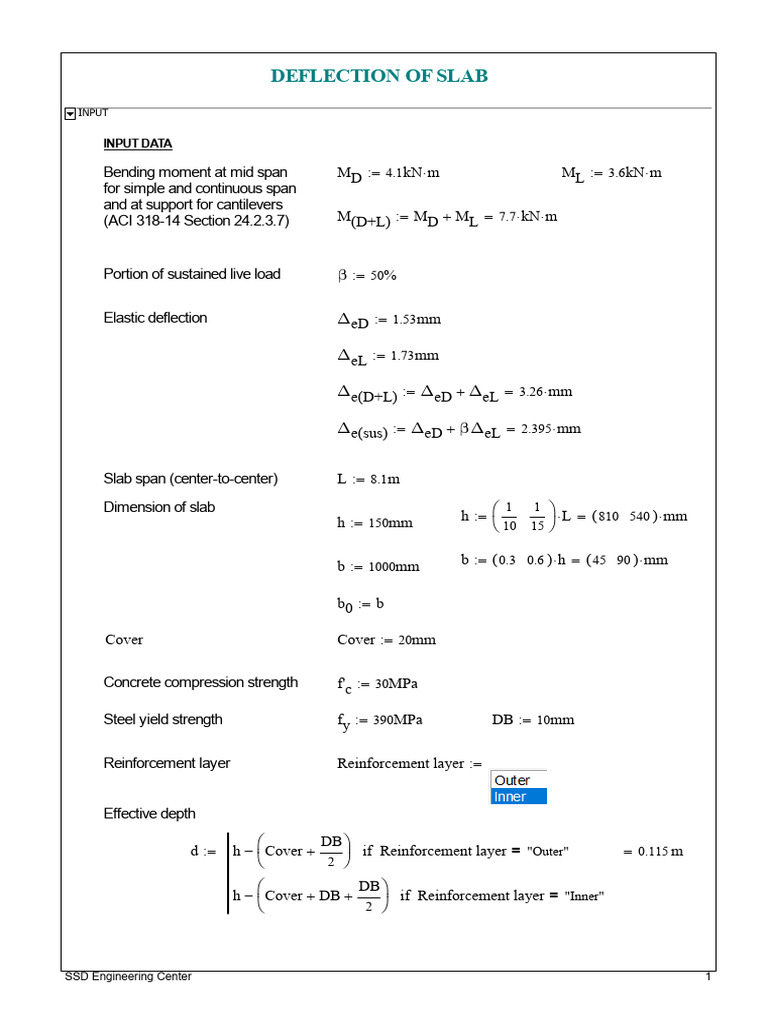 14 L2 SSD Deflection of Slab | PDF | Mechanical Engineering | Building ...
