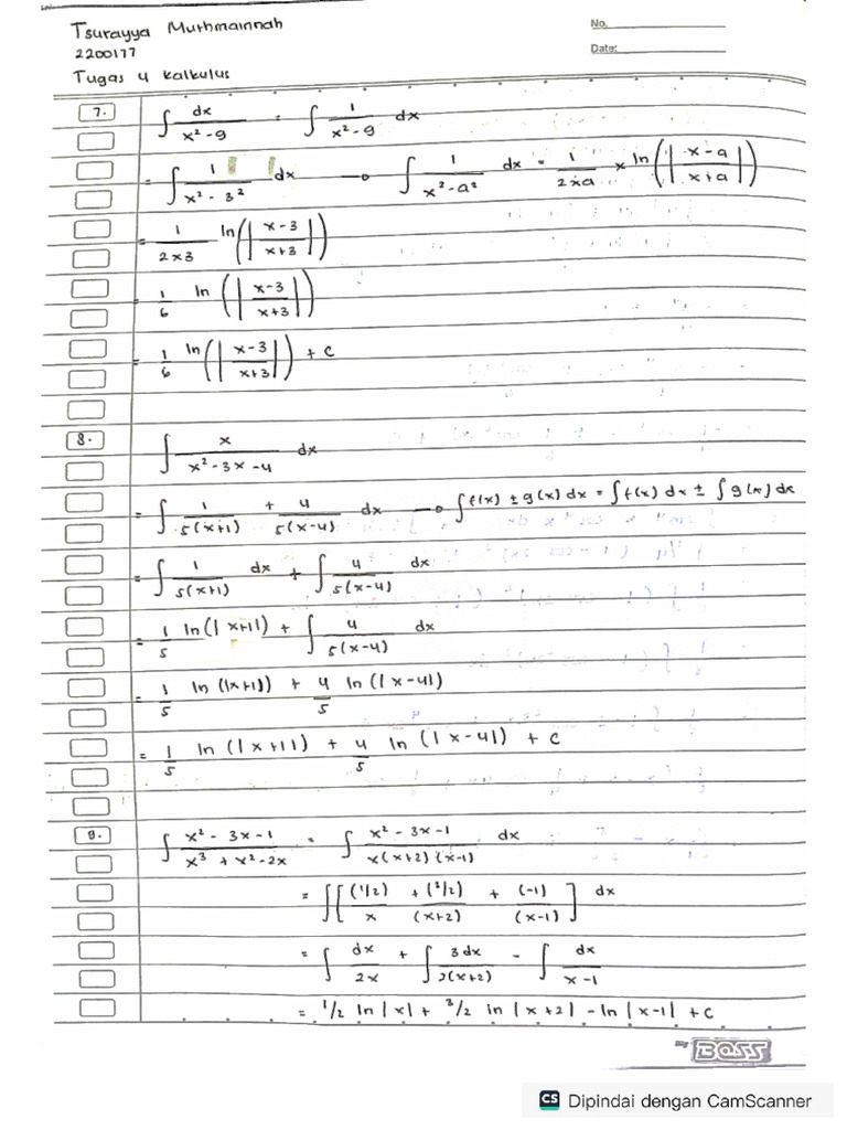 Tugas 4 Kalkulus | PDF