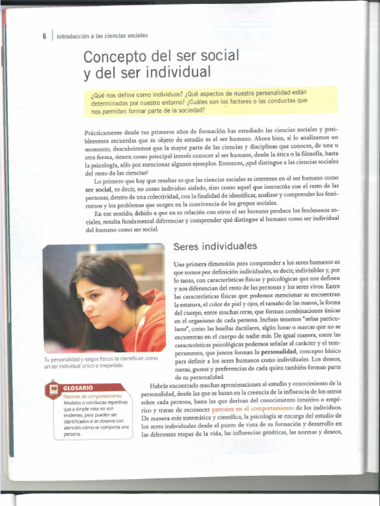 Schettino (2019) El Ser Social | PDF