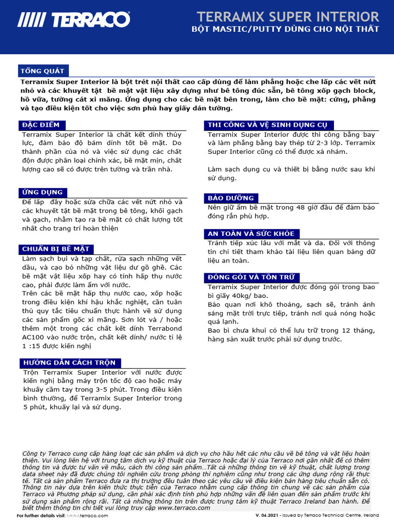 Terramix Super Int - VN | PDF