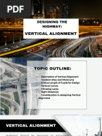 Vertical Alignment in Highway Design | PDF | Transport | Transportation ...