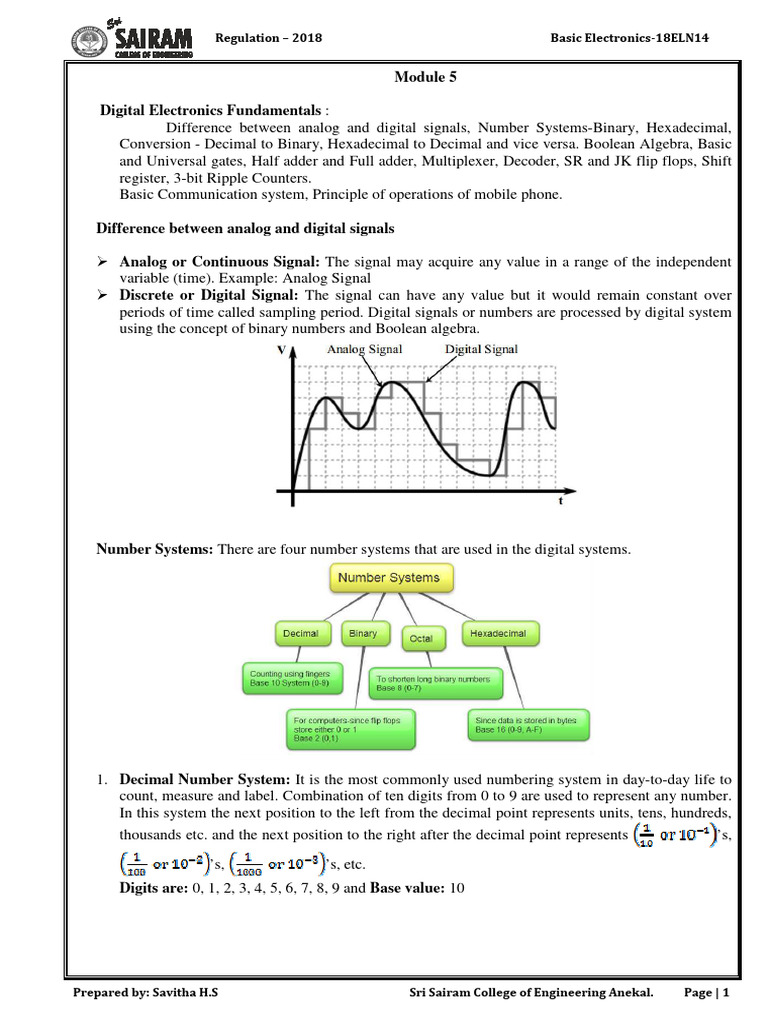Regulation - 2018 Basic Electronics-18ELN14 | PDF
