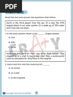 UASA Part 5 (Writing) - Year 4 | PDF