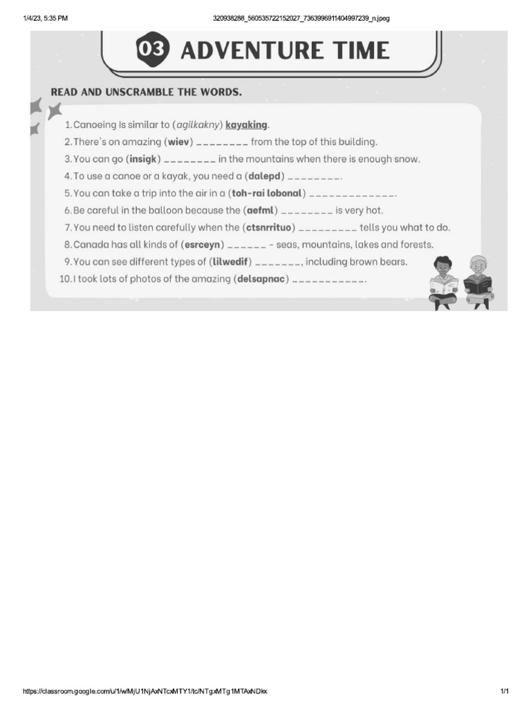 03 adventure time | PDF