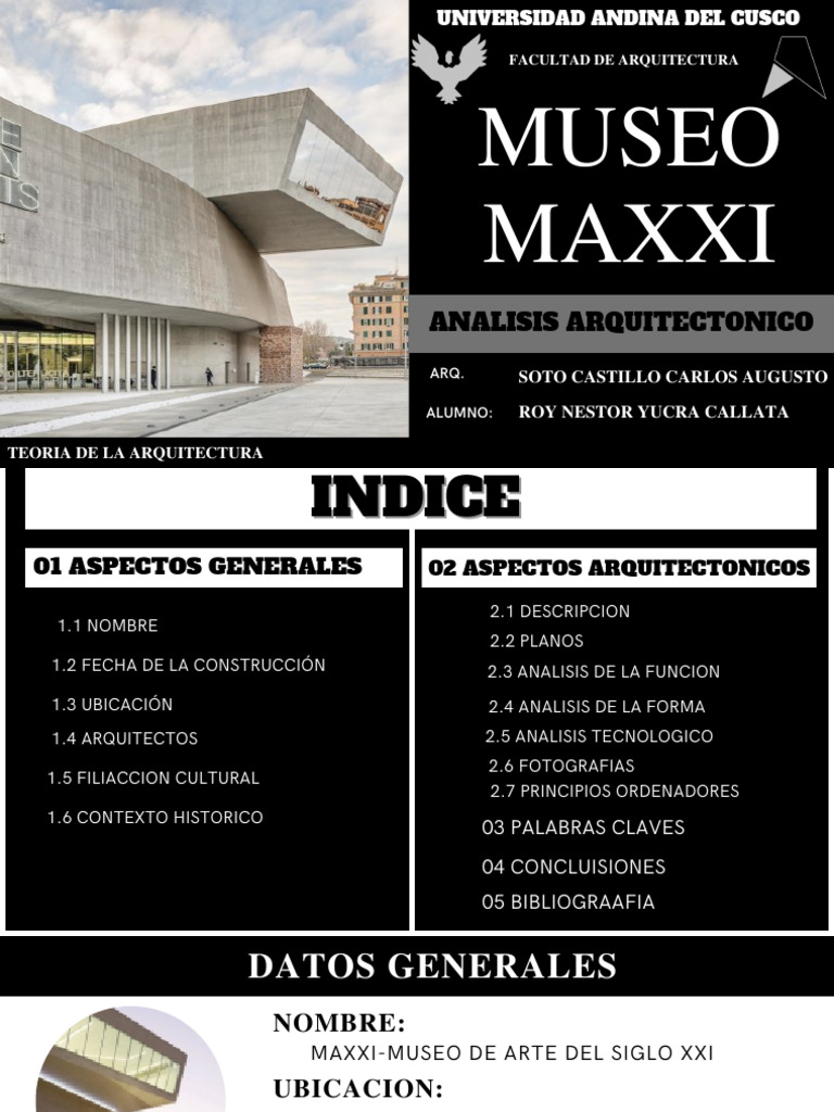 Museo Maxxi Roy Nestor | PDF | Diseño