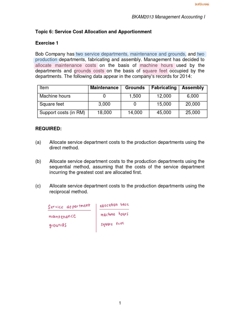 Exercise Topic 6 MA | PDF | Business | Business Economics