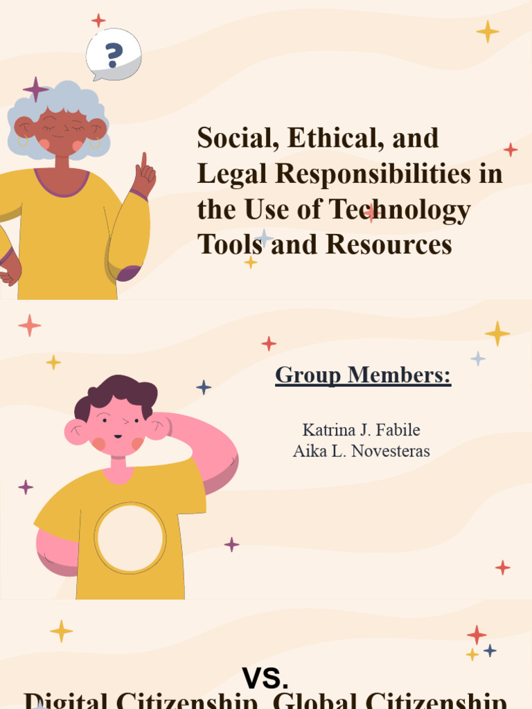 Ethical Responsibilities in Digital Citizenship | PDF