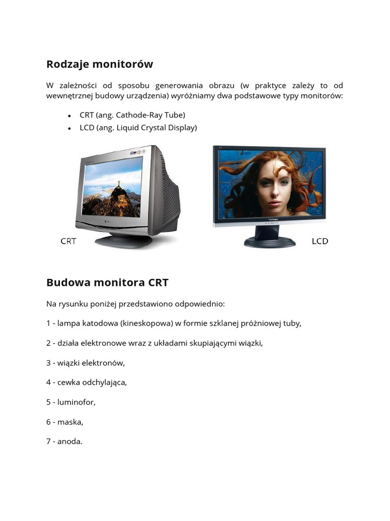 Monitory CRT | PDF
