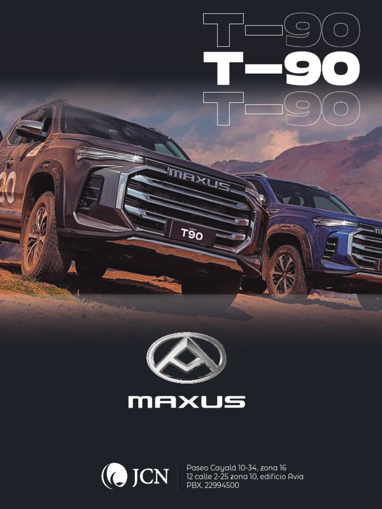 JCN Maxus T90 2022 | PDF | Airbag | Tecnología de vehículos