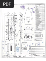 GA Drawing of 33KV SP, DP, TP & 4pole Structure | PDF