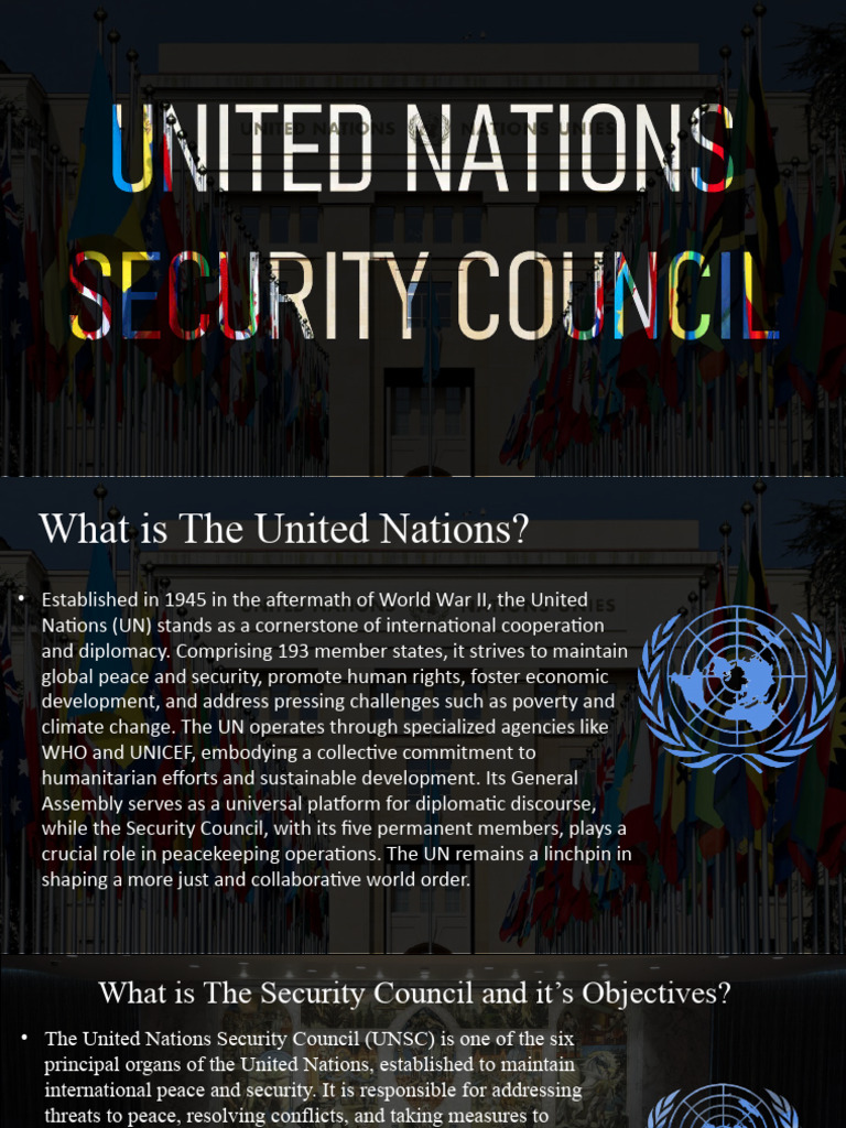 Security Council | PDF | United Nations Security Council | United Nations
