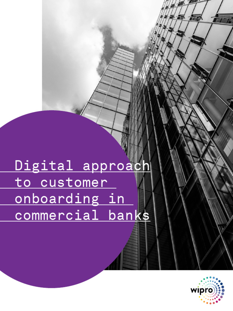 Digital Approach To Customer Onboarding in Commercial Banks | PDF ...