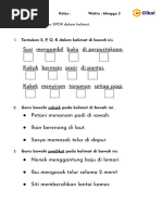 Soal SPOK Kls 4 | PDF