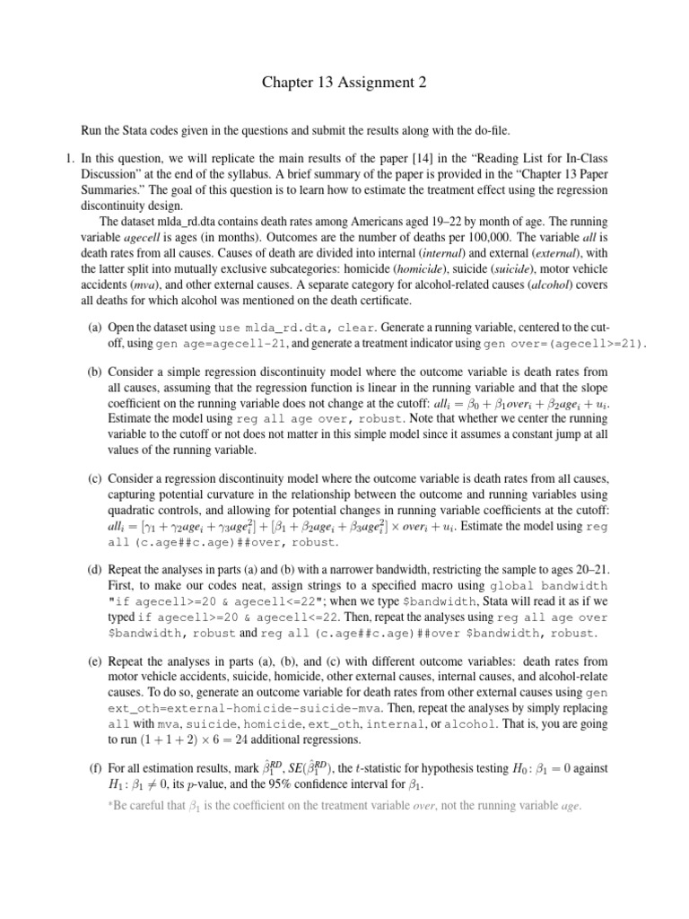 Econ Shu301 Assignment Ch13 2 | PDF