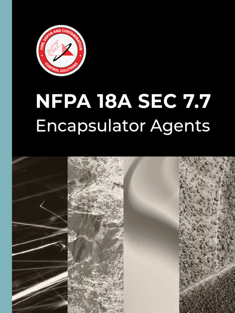 3 - B - ET - AM - NFPA 18A SEC 7.7 Encapsulator Agents | PDF