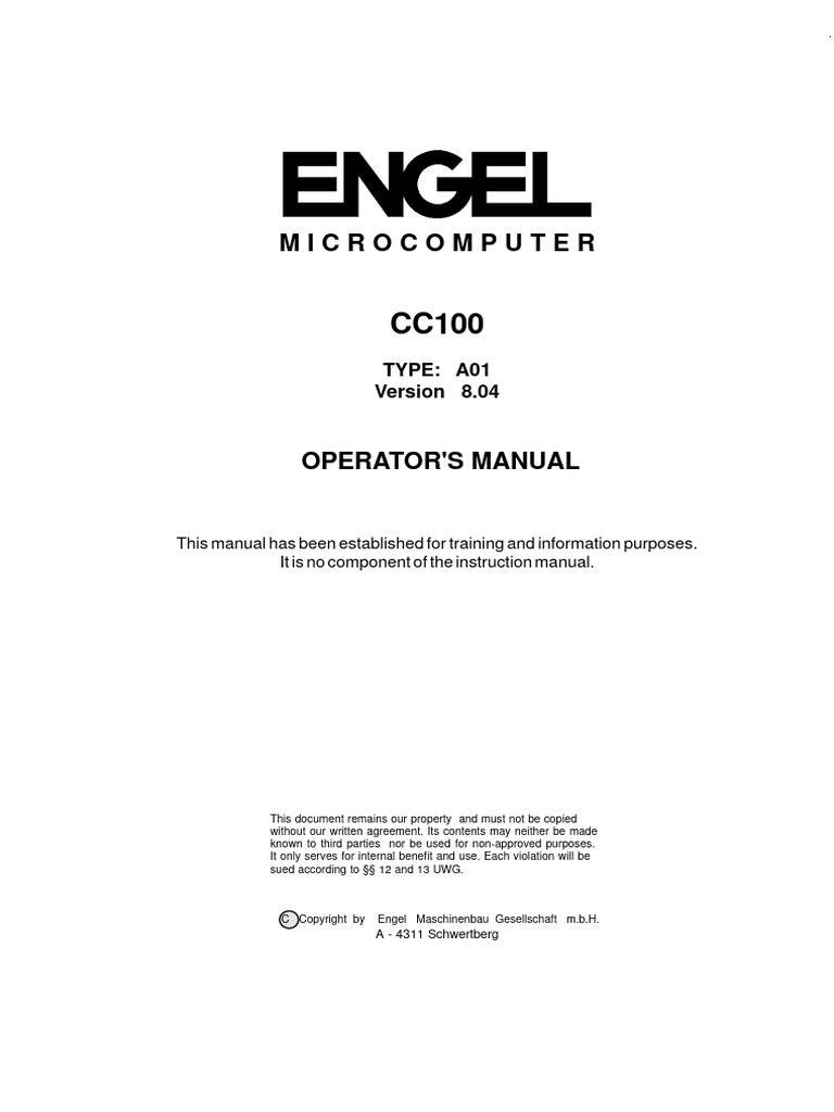 Operator CC100 | PDF | Floppy Disk | Computer Keyboard