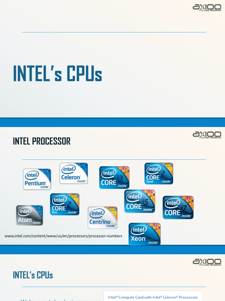11. Roadmap Processor Intel | PDF