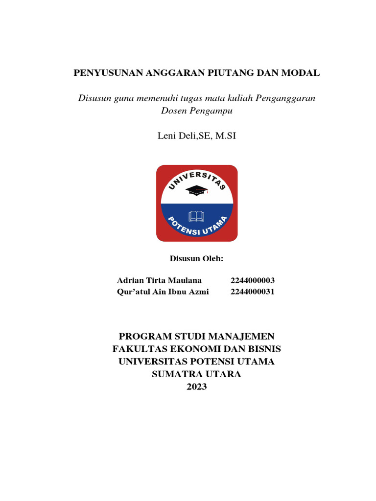 Penganggaran Kel 12 | PDF