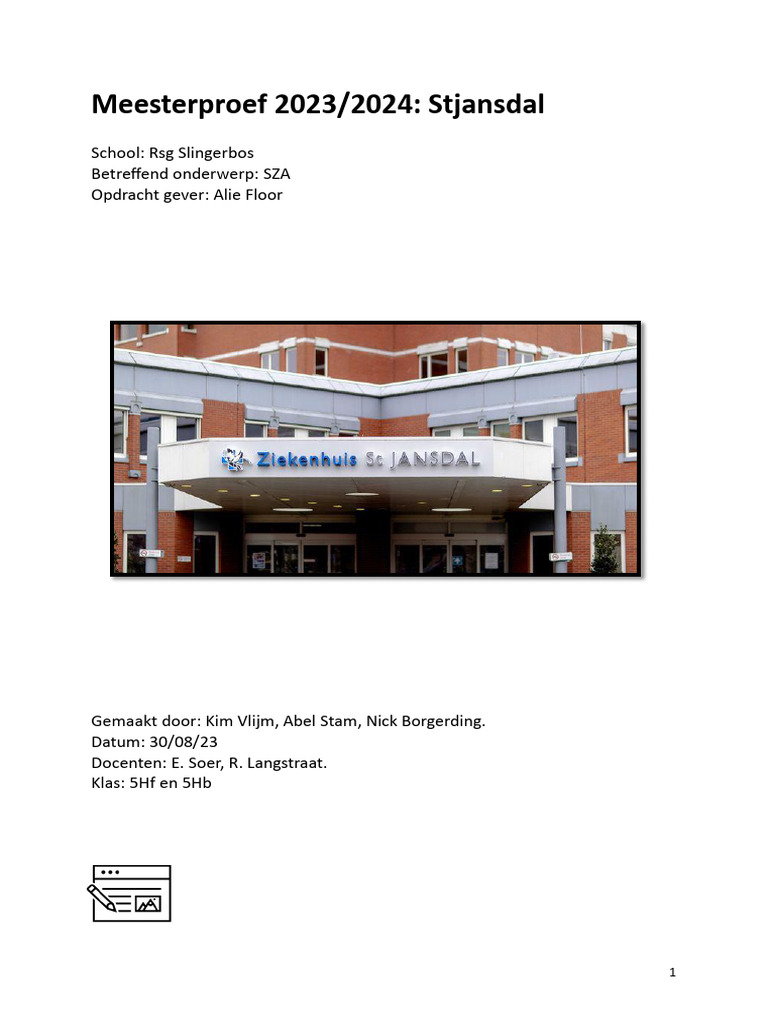 Meesterproef 2023-2024 | PDF