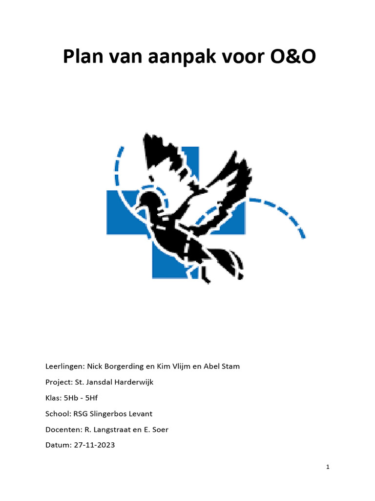 Plan Van Aanpak ST Jansdal | PDF