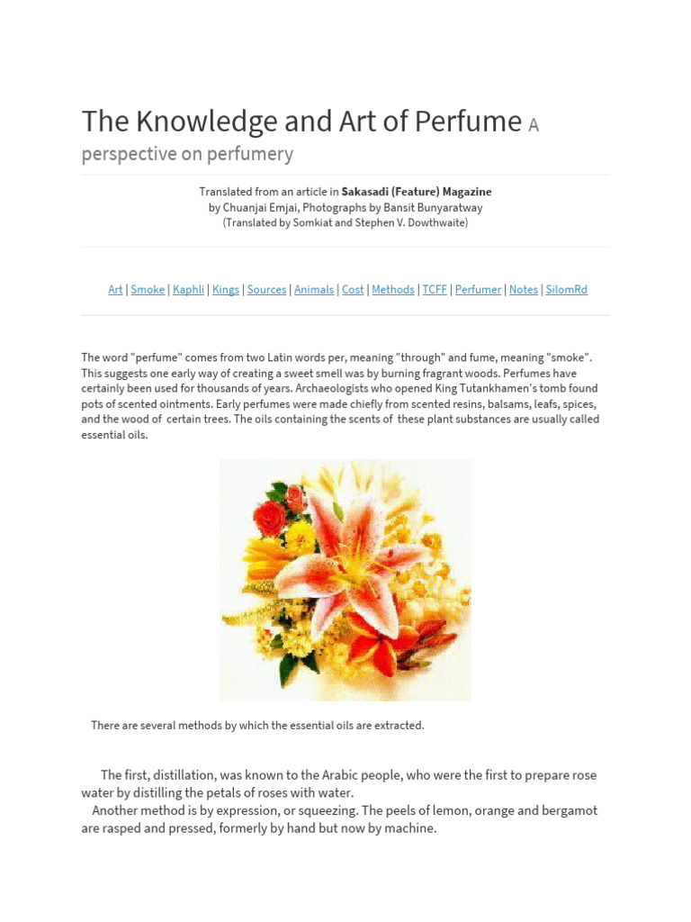 Unit 2 Foundation Online Course | PDF | Essential Oil | Perfume