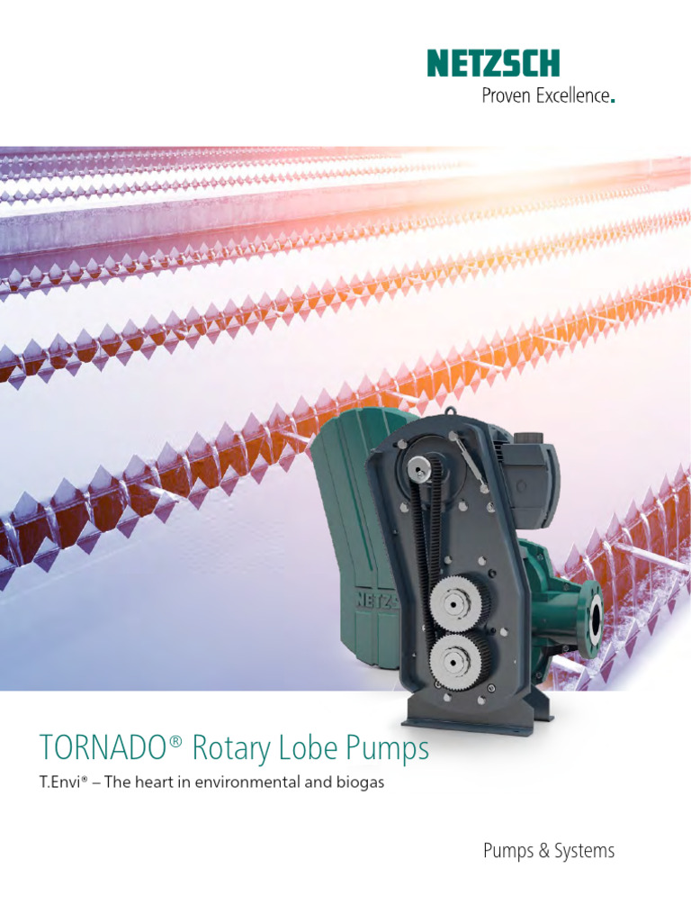 NETZSCH TORNADO® T.Envi® Rotary Lobe Pumps EN | PDF