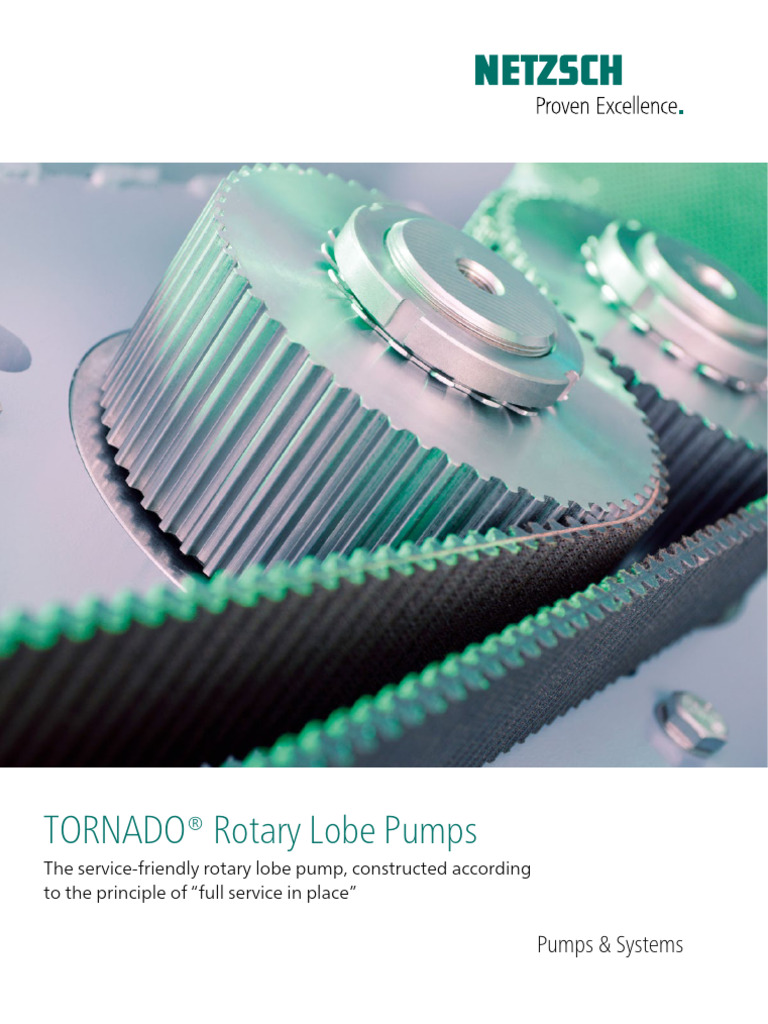 NETZSCH TORNADO® Rotary Lobe Pumps EN | PDF | Pump | Mechanical Engineering