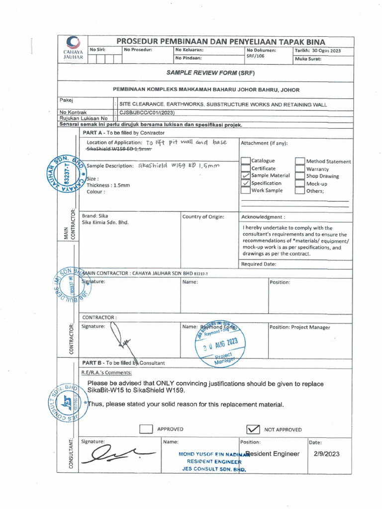 SRF 106-SikaShield W159 | PDF