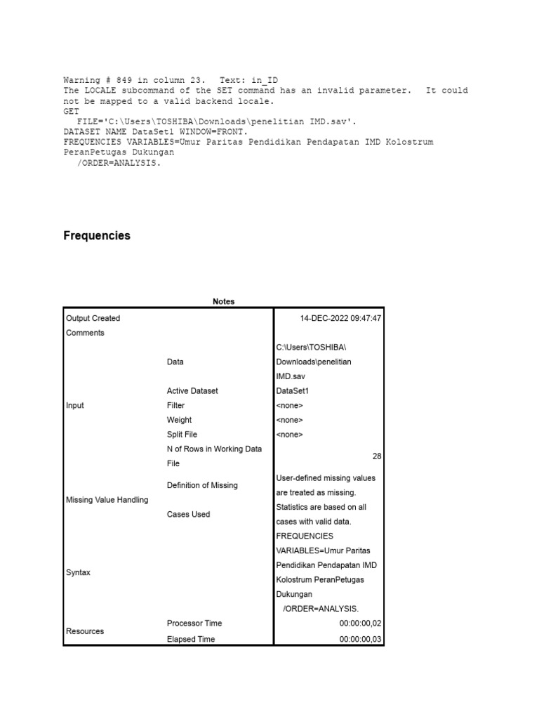Uji Legresi Logistik - Satri Hazrosa M - 2019206203033 - 7A | PDF | Multivariate Statistics ...
