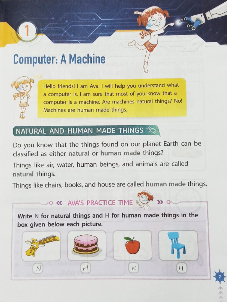 Computer Class 1 (L-1) | PDF