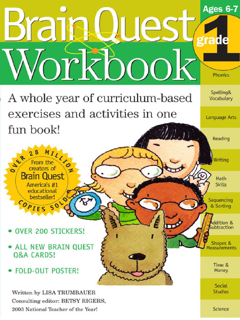 Brain Quest Workbook Grade 1 (Lisa Trumbauer) (Z-Library) | PDF