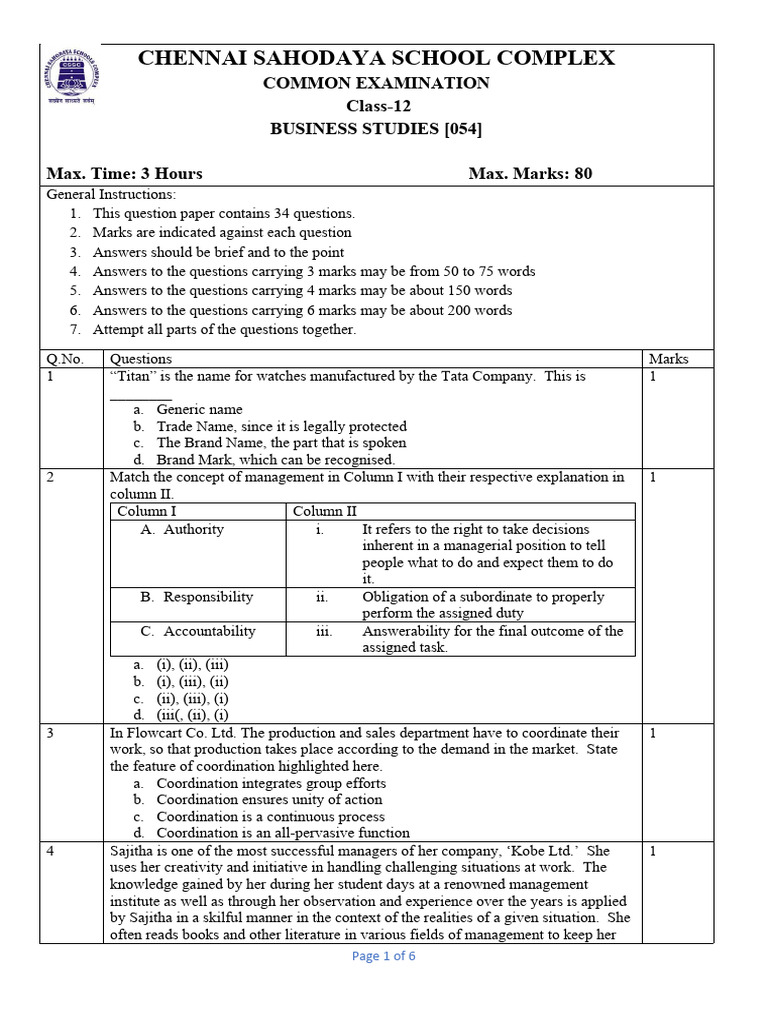 CSSC Set 1 (2) - 1 | PDF
