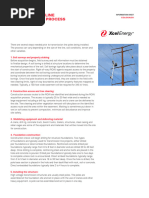 33kV Line Installation Guide | PDF | Insulator (Electricity) | Surveying