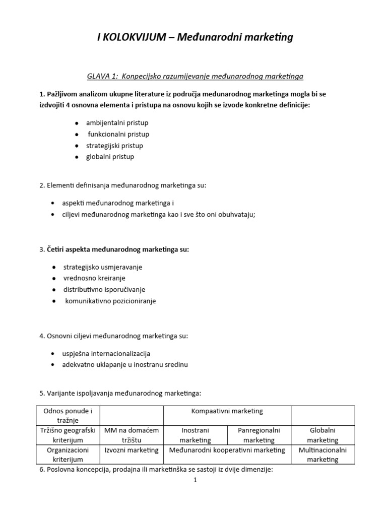 Završna Skripta MM | PDF