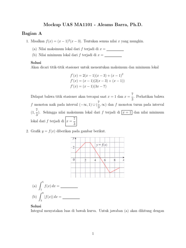 MockUp UAS Pak Barra | PDF