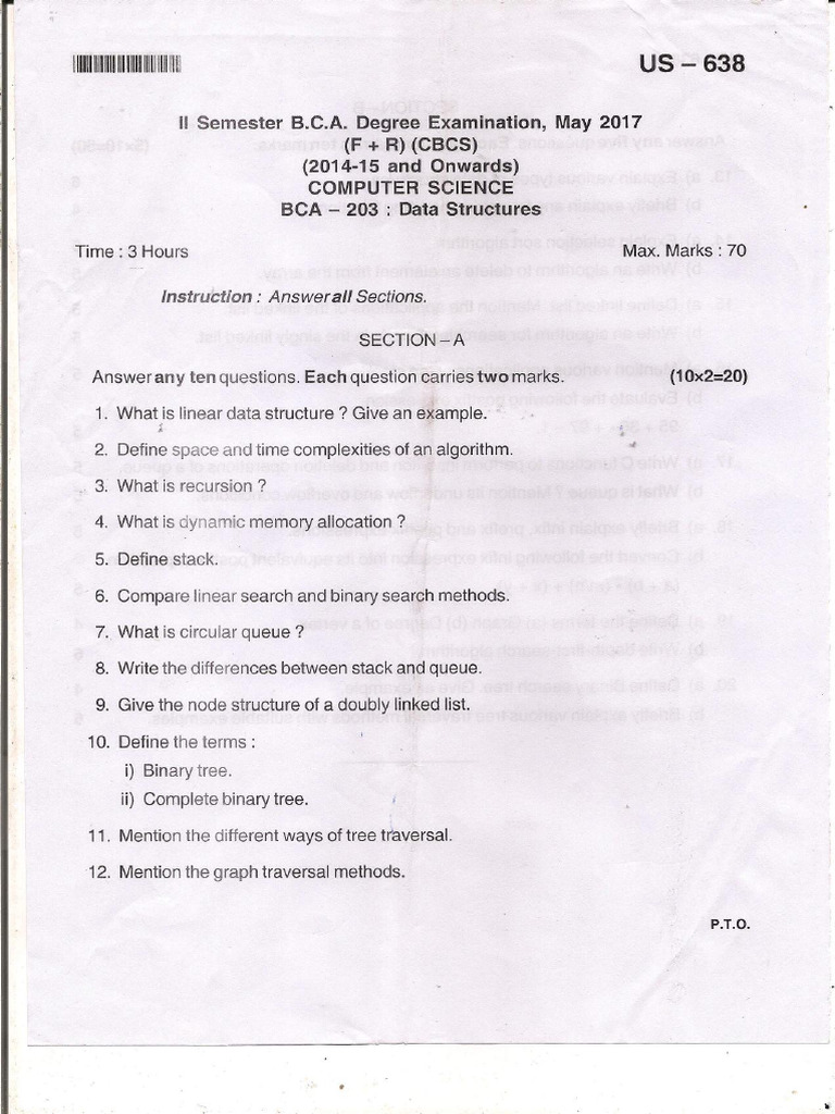 Data Structures | PDF