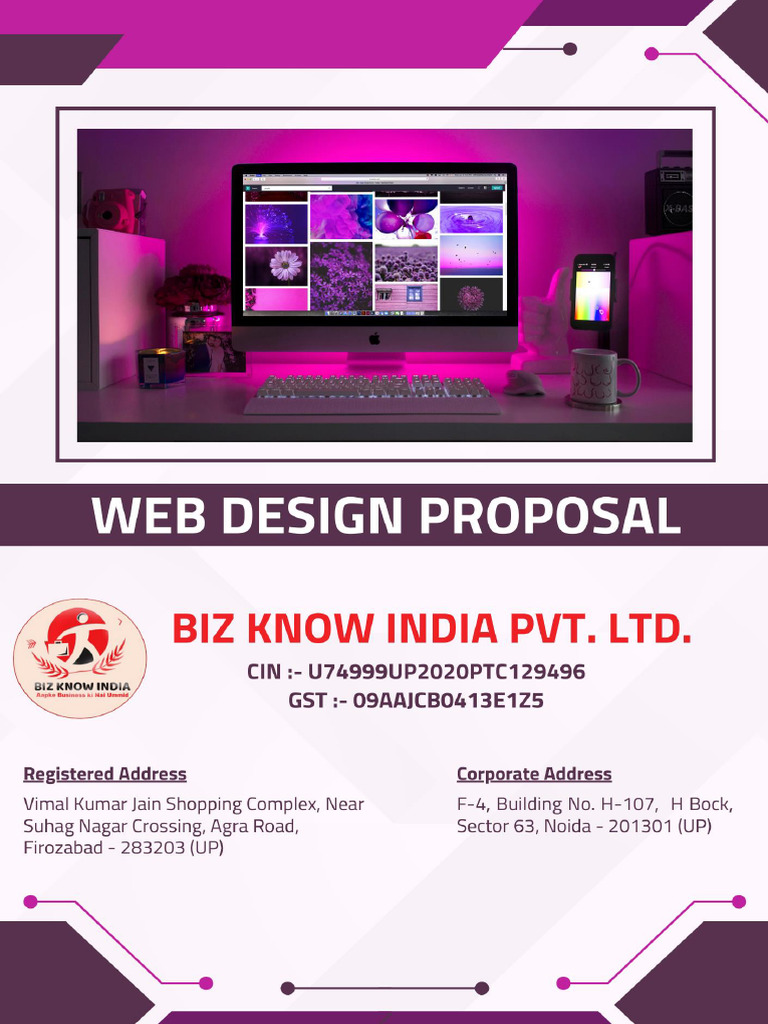 Web Designing Proposal 999 (Tool) BKI | PDF